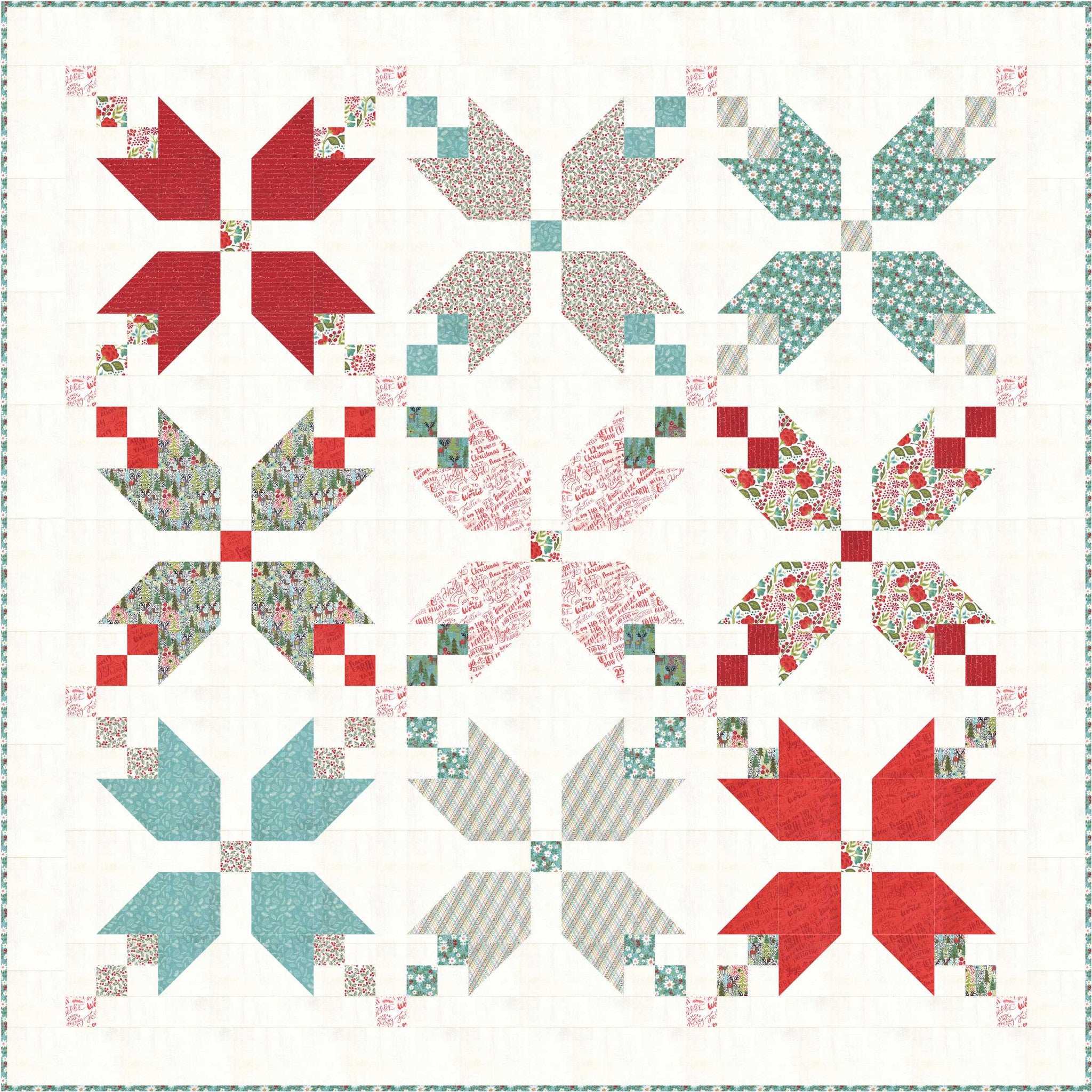 Juniper Berry Figgy Pudding quilt– Bloomerie Fabrics