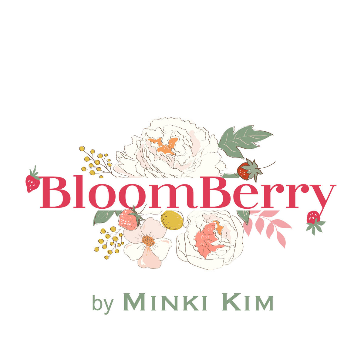 BloomBerry by Minki Kim - Riley Blake Designs– Bloomerie Fabrics