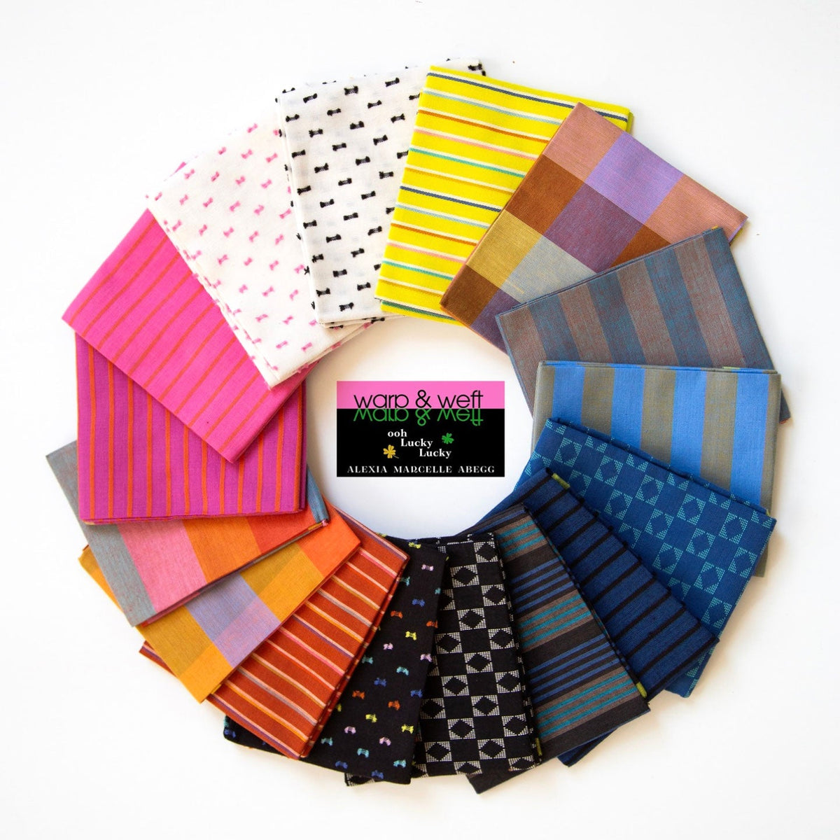 Warp & Weft Ooh Lucky Lucky by Alexia Marcelle Abegg - Ruby Star Socie ...