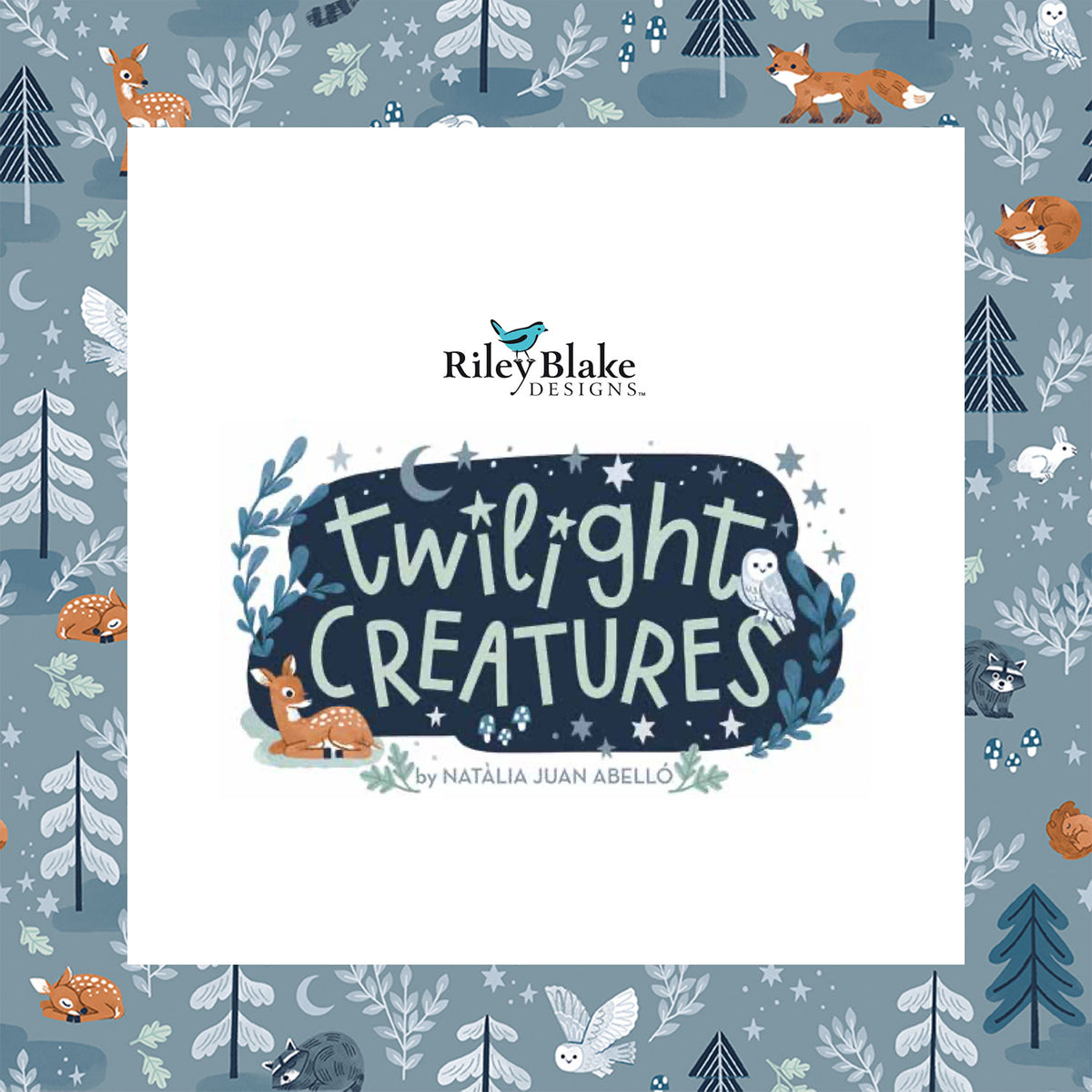 Twilight Creatures by Natàlia Juan Abelló - Riley Blake Designs ...