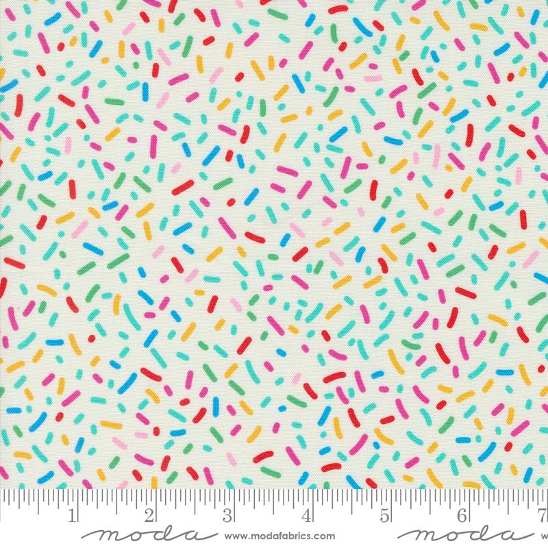 Snack Shack, Life is Better with Sprinkles in Cream– Bloomerie Fabrics