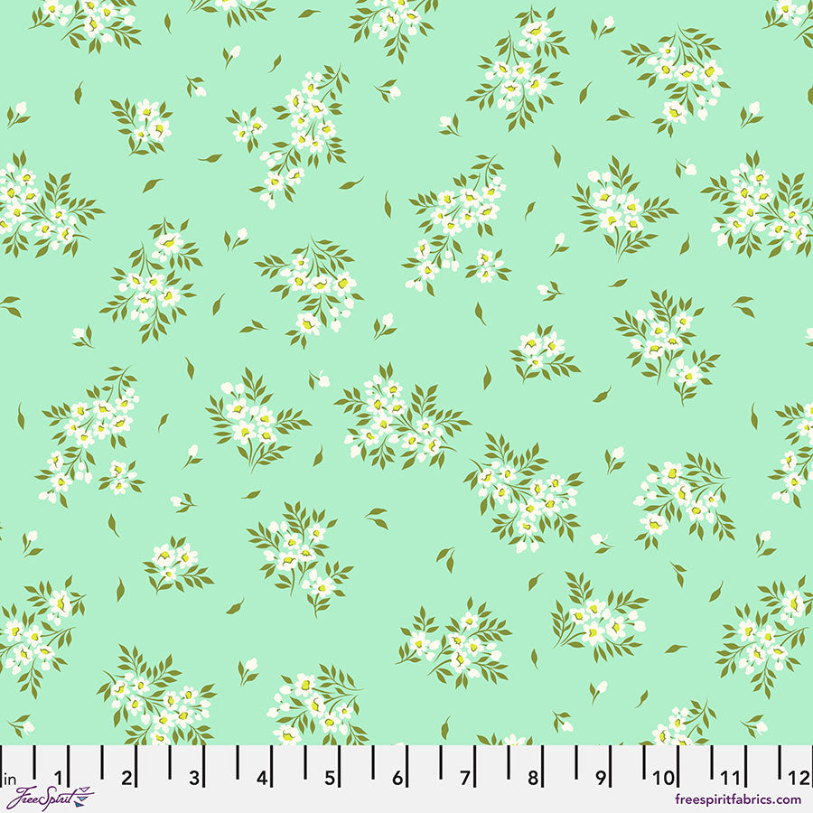 Tula Pink's True Colors 2025, What a Ditz in Spearmint– Bloomerie Fabrics