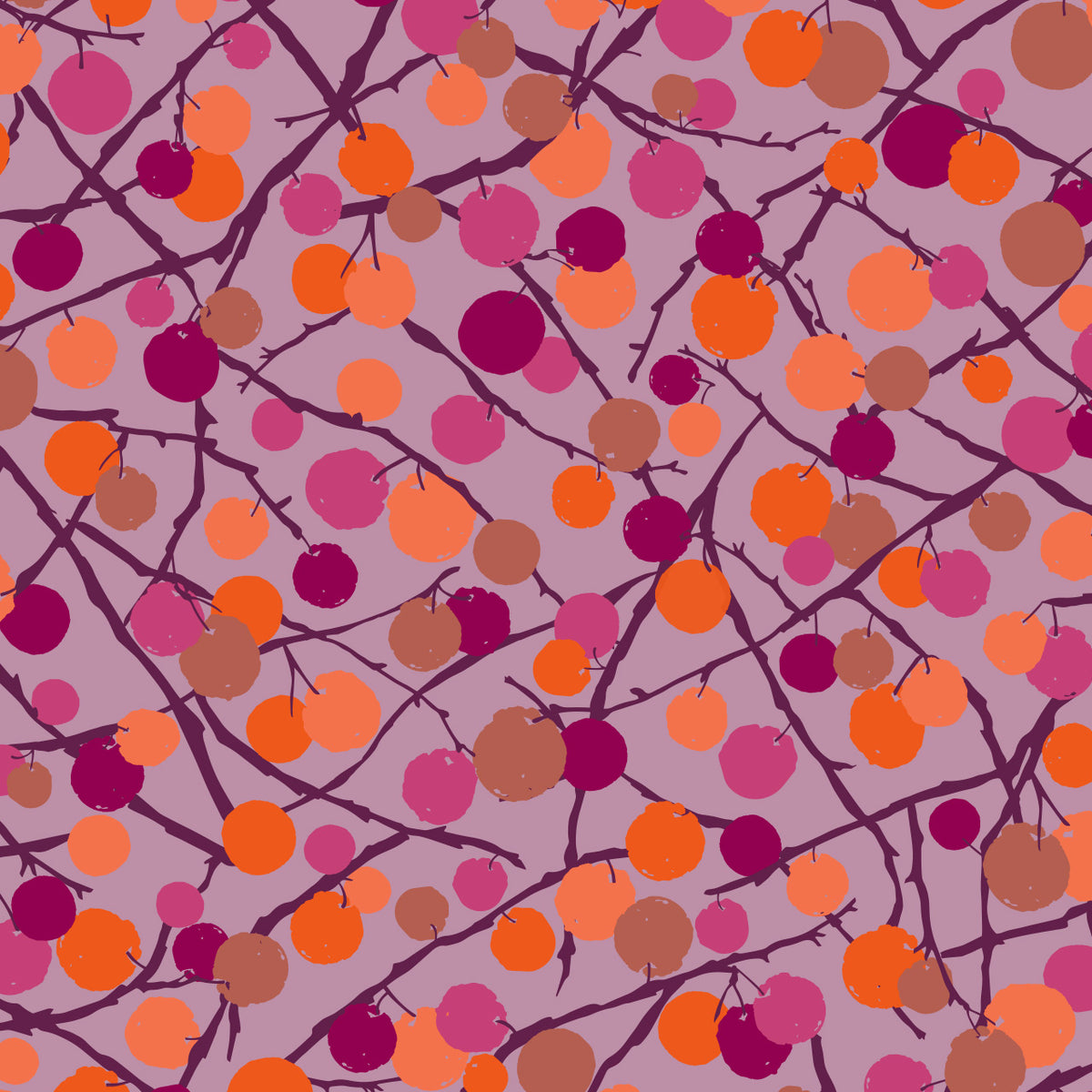 Woodland Wander, Wild Blooms fabric by Nina Raby Jones - Dashwood ...