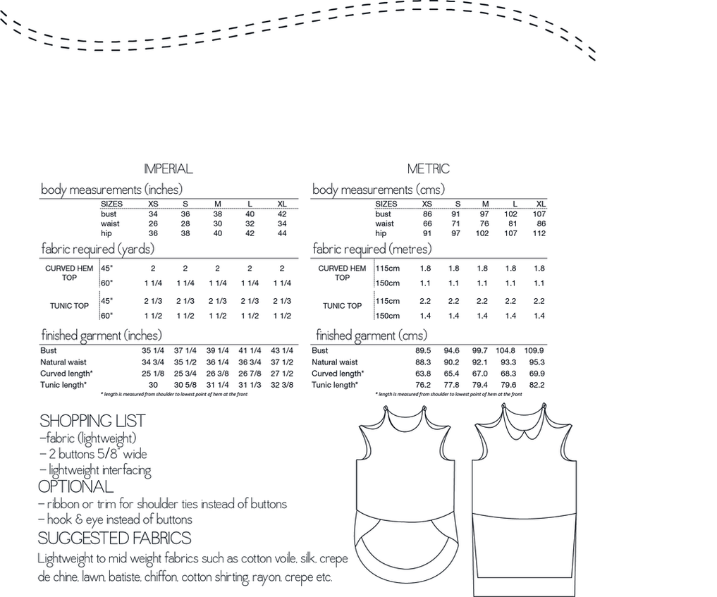 Crescent Blouse sewing pattern by Megan Nielsen– Bloomerie Fabrics