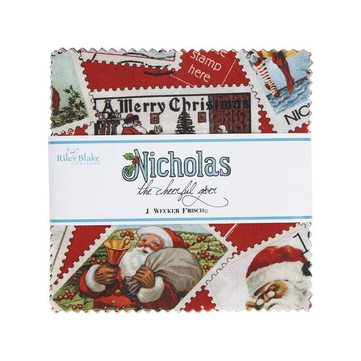 Nicholas 5" stacker by J. Wecker Frisch– Bloomerie Fabrics